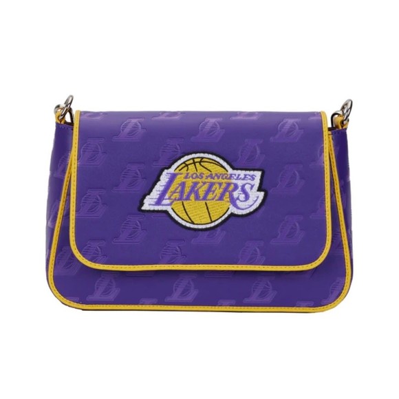 NBA | Bags | Nba Los Angeles Lakers Logo Crossbody Bag | Poshmark